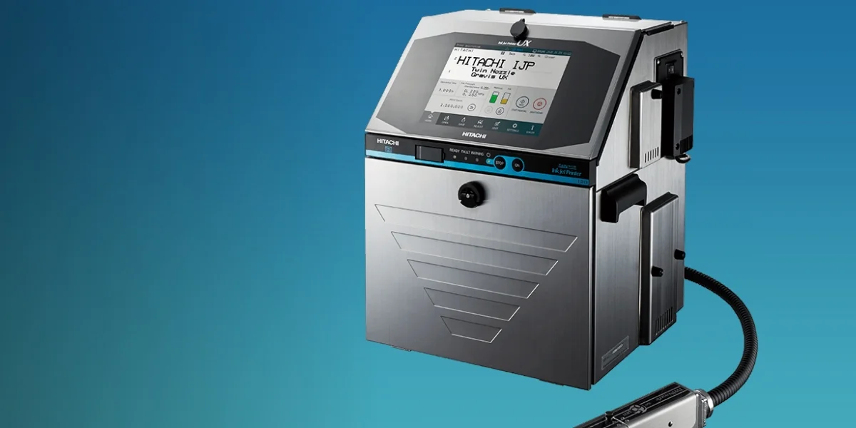 Continuous Inkjet (CIJ) Printer - UX Twin Nozzle | Hitachi IESA
